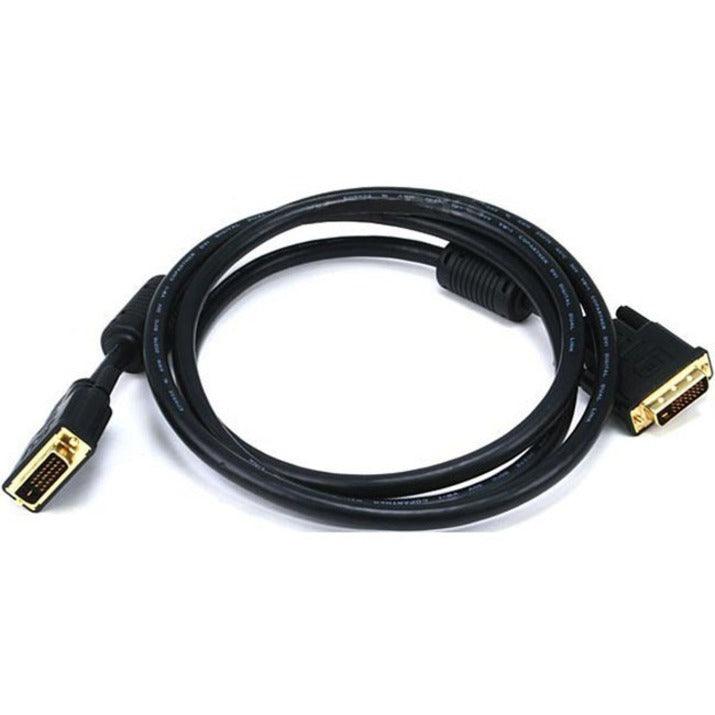 Monoprice 6ft 28AWG CL2 Dual Link DVI-D Cable - Black (2408) – ADYASTORE