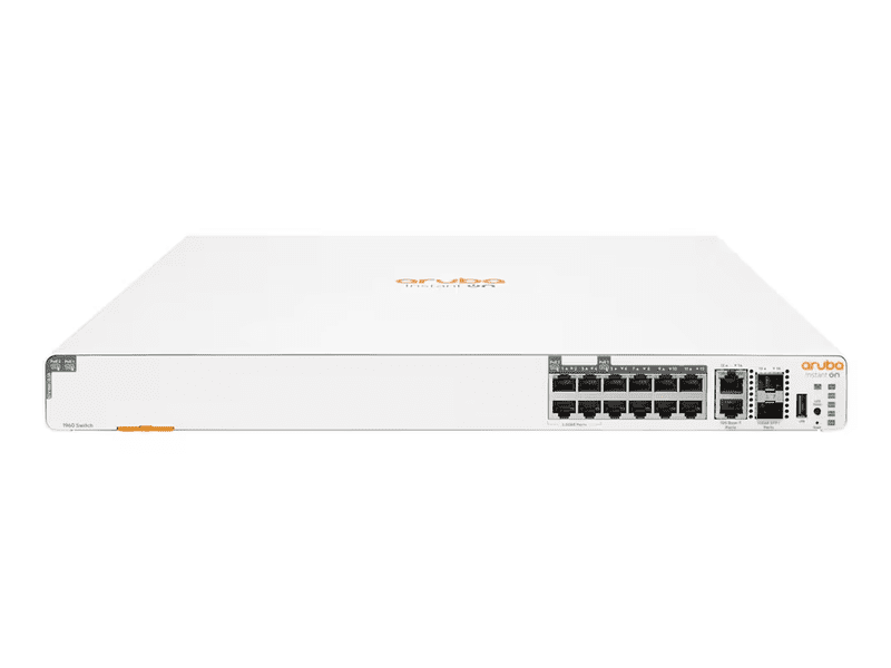 HPE S0F35A Aruba Instant On 1960 8-Port PoE 480W Manageable Gigabit Sw ...