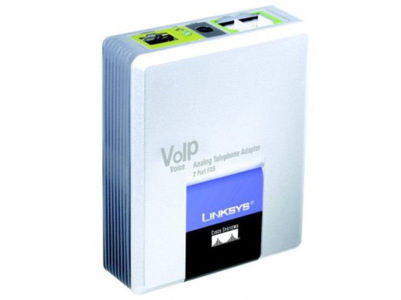 Cisco SPA-2002 Linksys Dual Port ATA Adapter – ADYASTORE