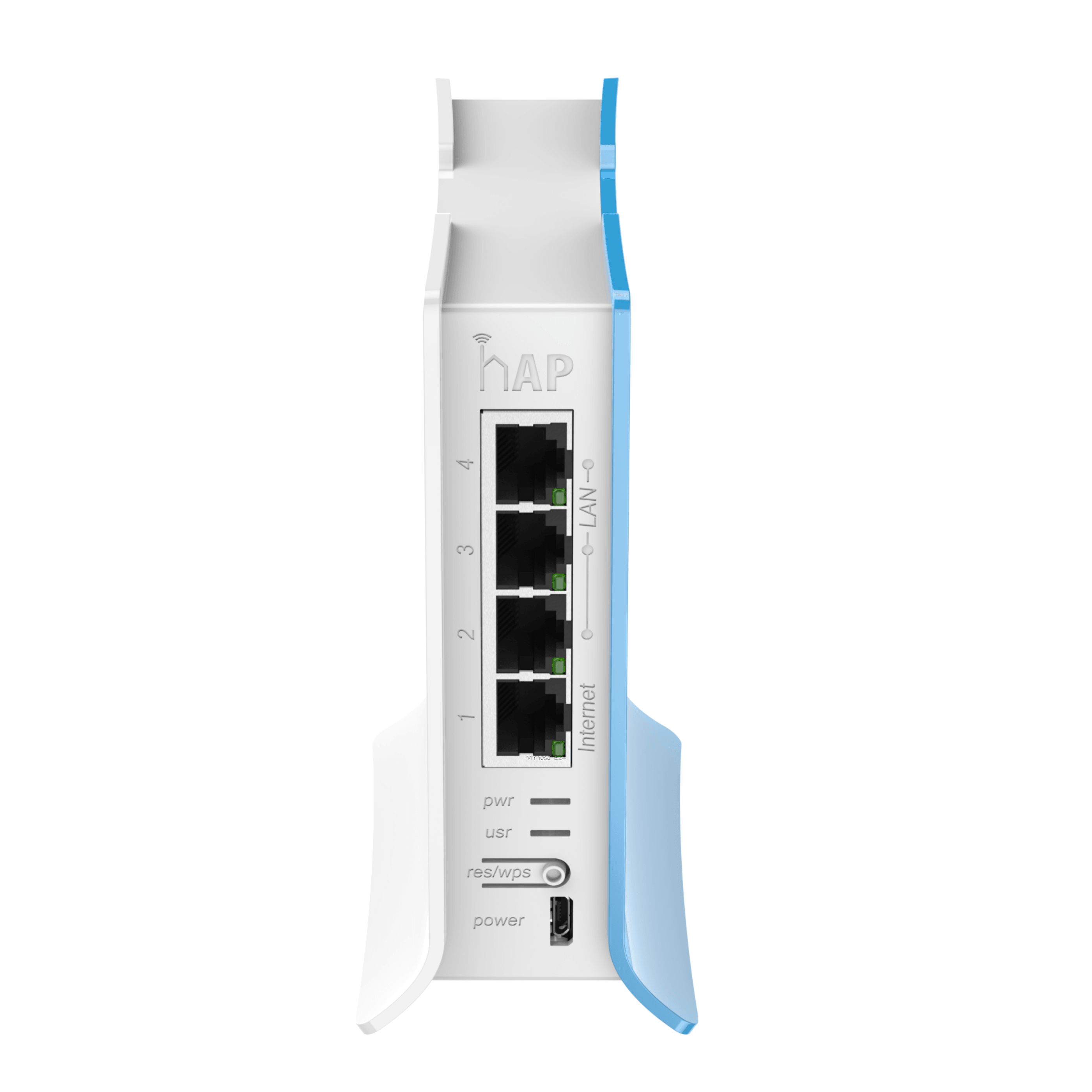 MikroTik hAP lite TC 2.4Ghz Indoor Access Point Tower Case (built-in 1 ...