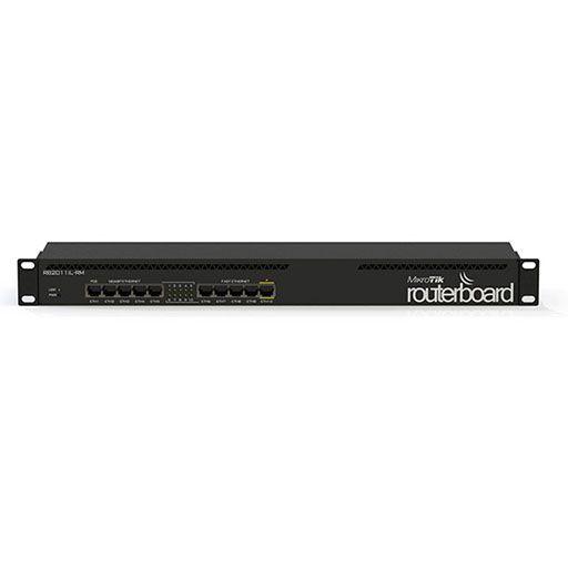 MikroTik RouterBOARD RB2011iL-RM (Complete with 1U rackmount case, pow ...
