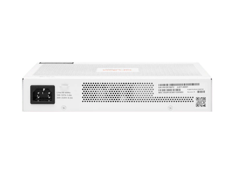 HPE JL811A Aruba Instant On 1830 8-Port PoE 65W Manageable Gigabit Swi ...