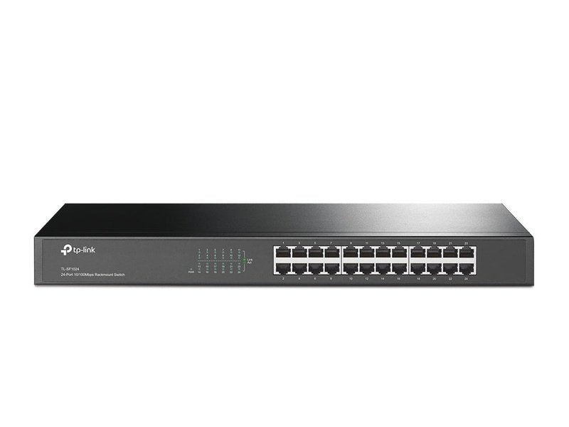 TP-Link TL-SF1024 24-Port 10/100Mbps Rackmount Switch – ADYASTORE