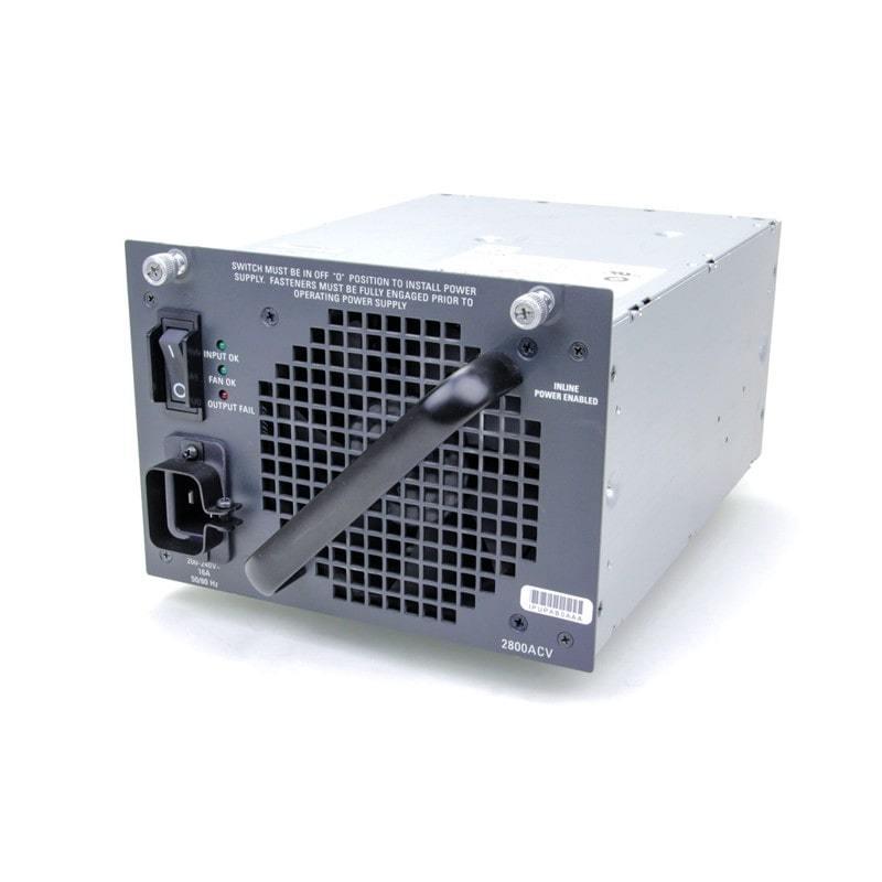 Cisco Catalyst 4500 Series 2800W AC Power Supply PWR-C45-2800ACV ...